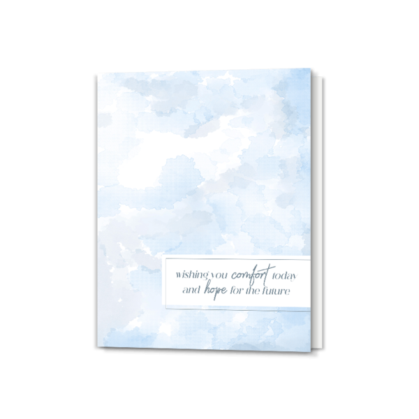 Comfort Folded Sympathy | Photo Card | FOREVER.com