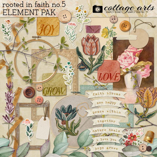Rooted in Faith 5 Collection | Digital Art