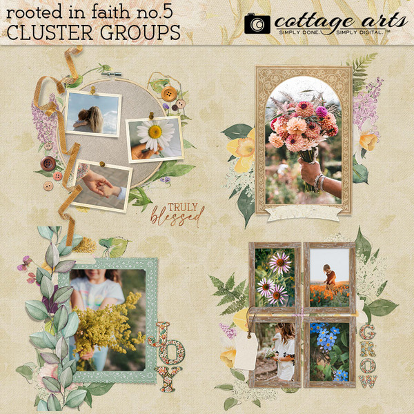 Rooted in Faith 5 Collection | Digital Art