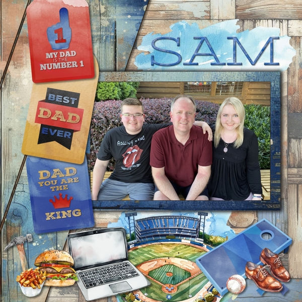 Father's Day Watercolor Bundle | Digital Art