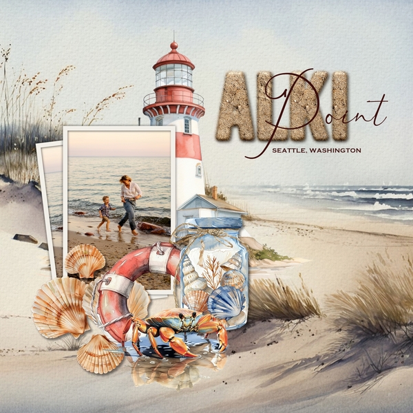 Beach Watercolor Bundle | Digital Art
