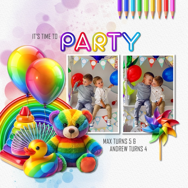 Curated Colors Rainbow Bundle | Digital Art