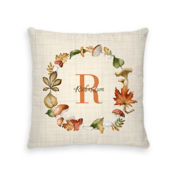 Autumn Monogram | Pillow | FOREVER.com