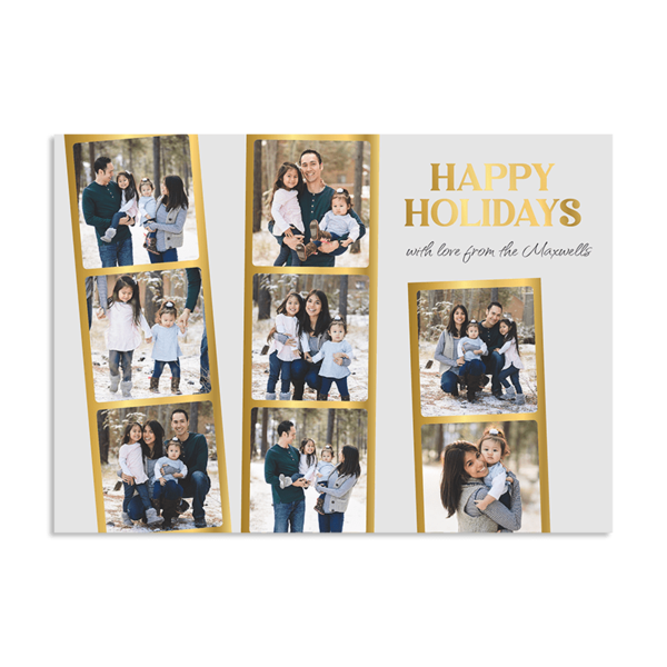 Gilded Filmstrip | Photo Card | FOREVER.com