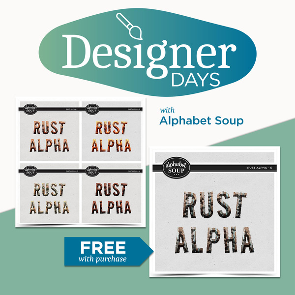 Alphabet Soup Designer Days Exclusive Bundle - October 2025 | Digital Art