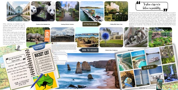 Travel Notes Templates 1-4 | Digital Art