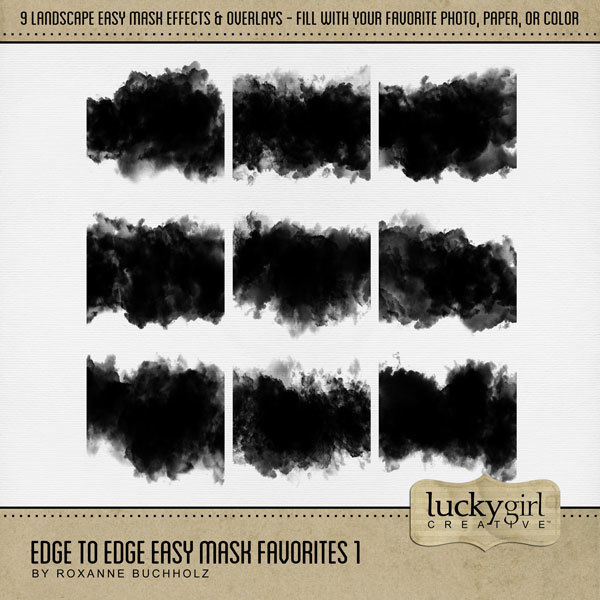 Edge to Edge Easy Mask Favorites Bundle 1 | Digital Art