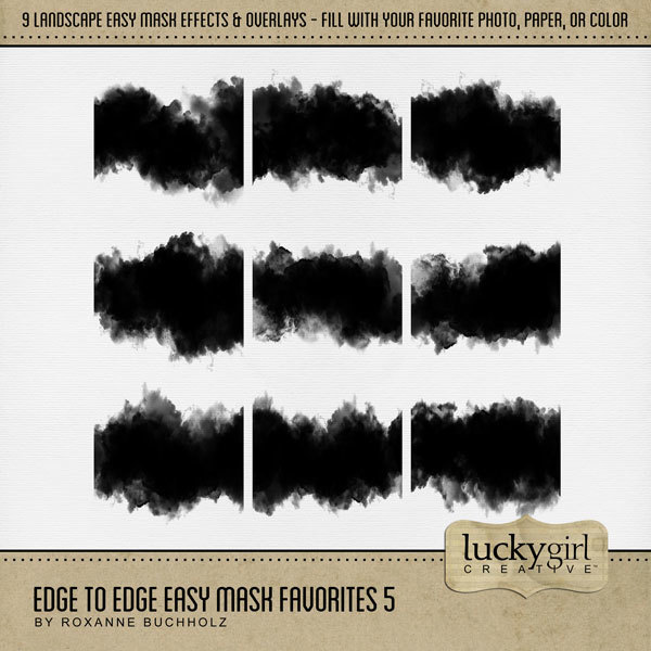 Edge to Edge Easy Mask Favorites Bundle 1 | Digital Art
