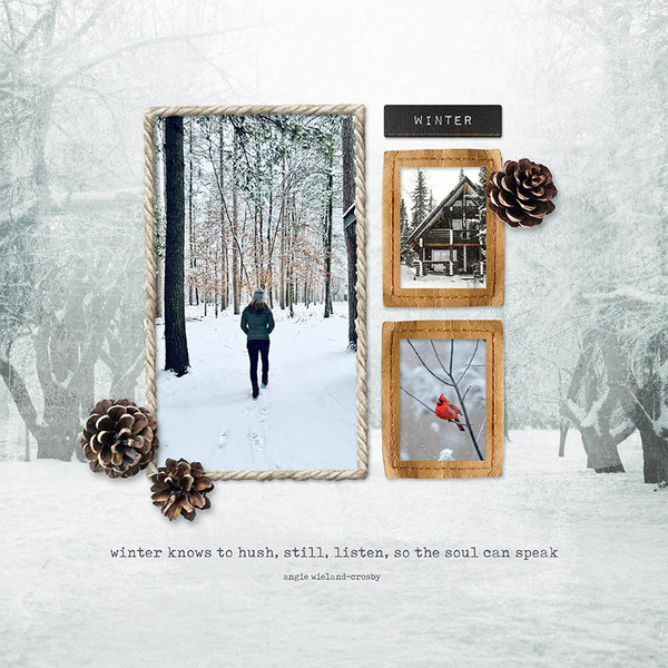 Winter Calm Cluster Group Mega Pak | Digital Art