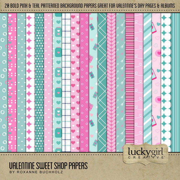 Valentine Sweet Shop Bundle | Digital Art