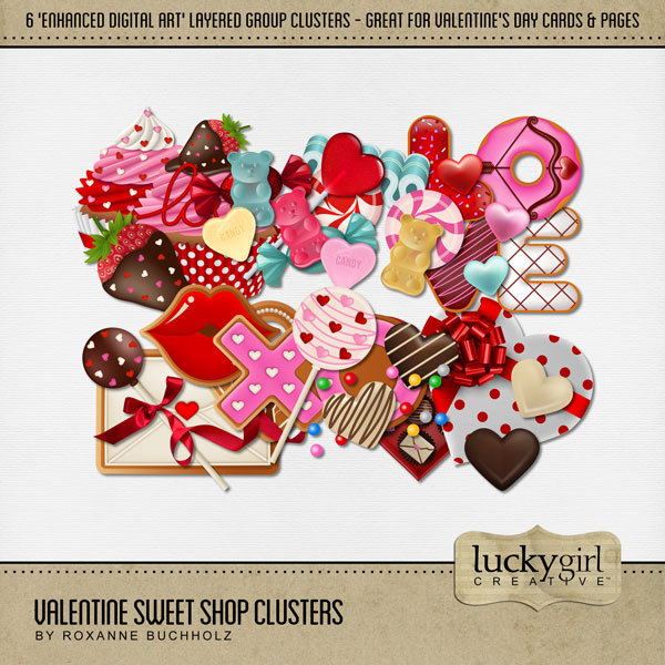 Valentine Sweet Shop Bundle | Digital Art