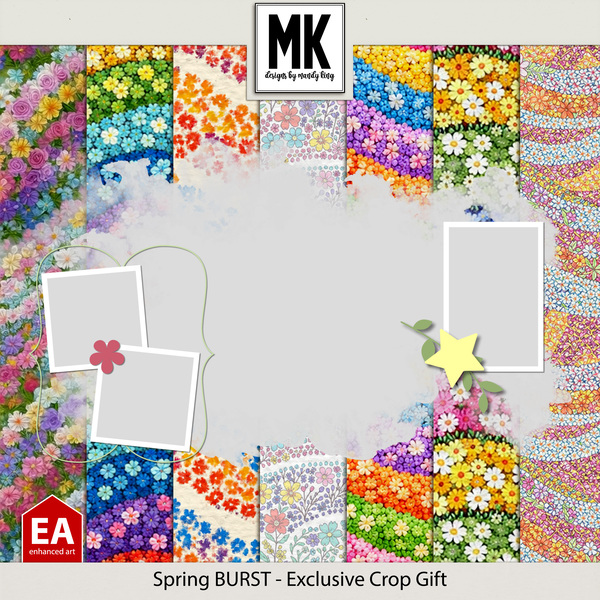 Spring BURST - Exclusive Crop Gift | Digital Art